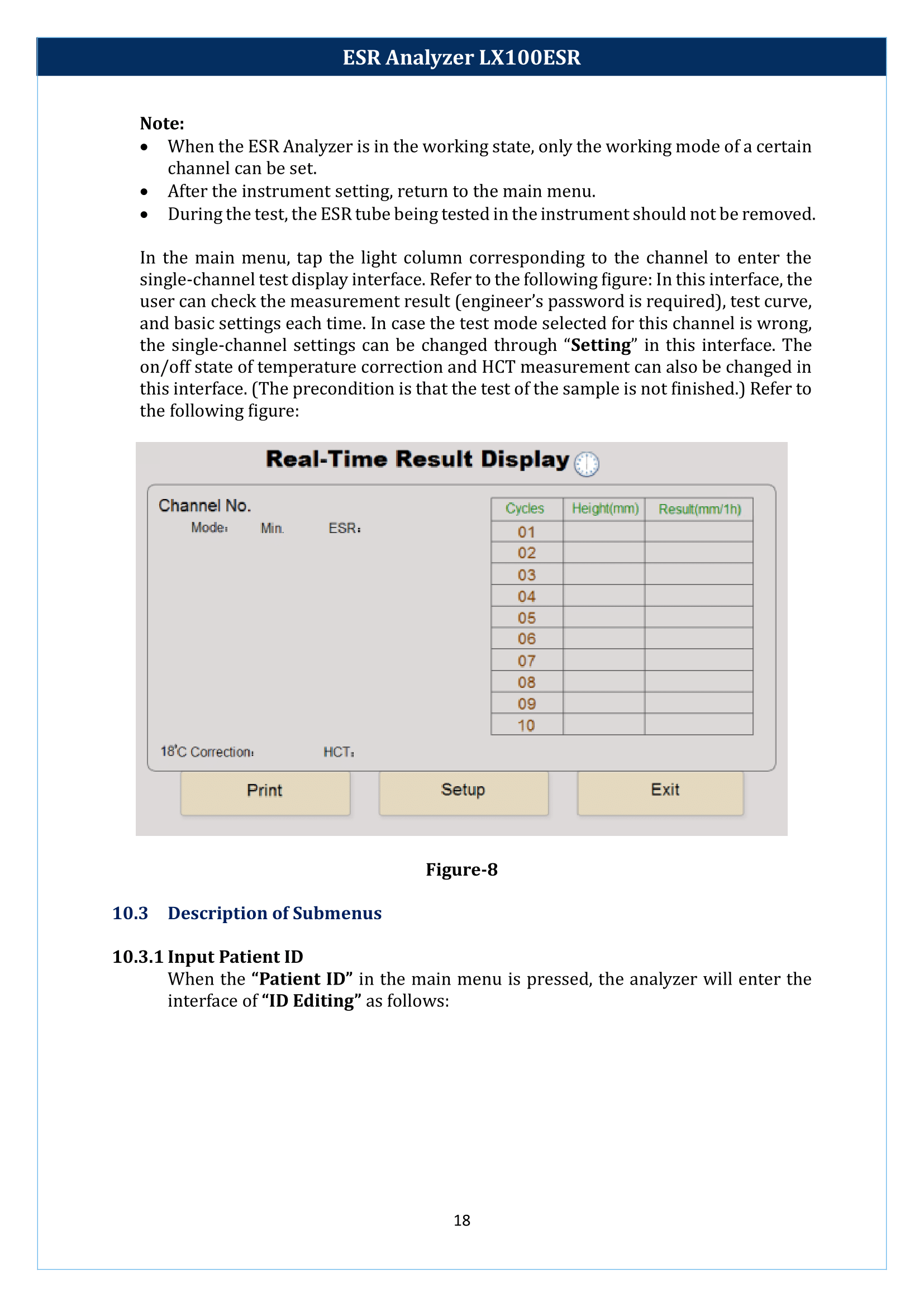 ESR Analyzer LX100ESR Manual | Labdex