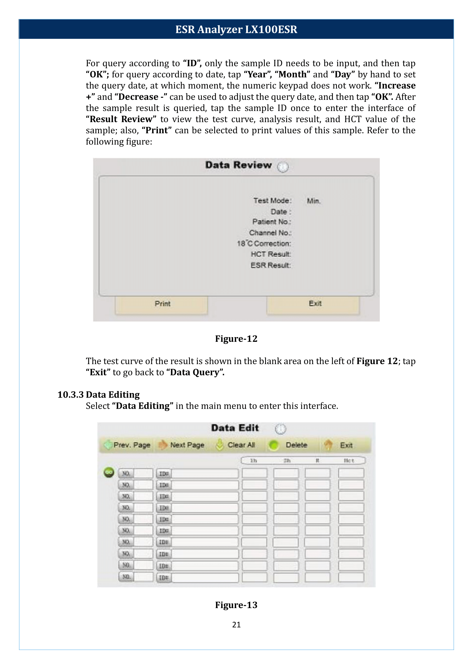 ESR Analyzer LX100ESR Manual | Labdex
