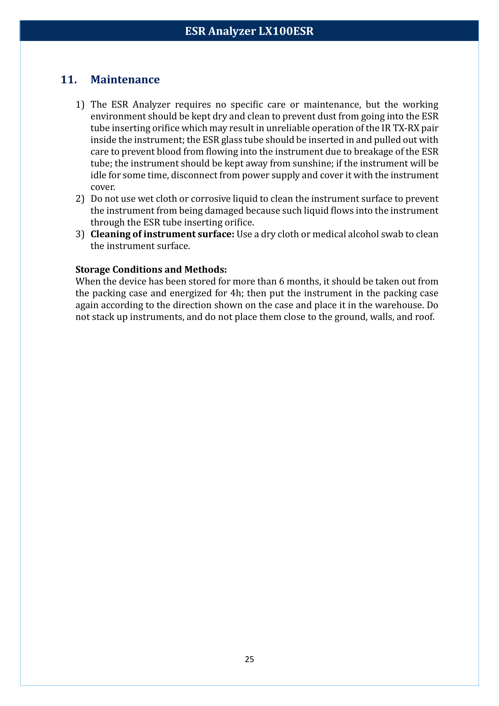 ESR Analyzer LX100ESR Manual | Labdex