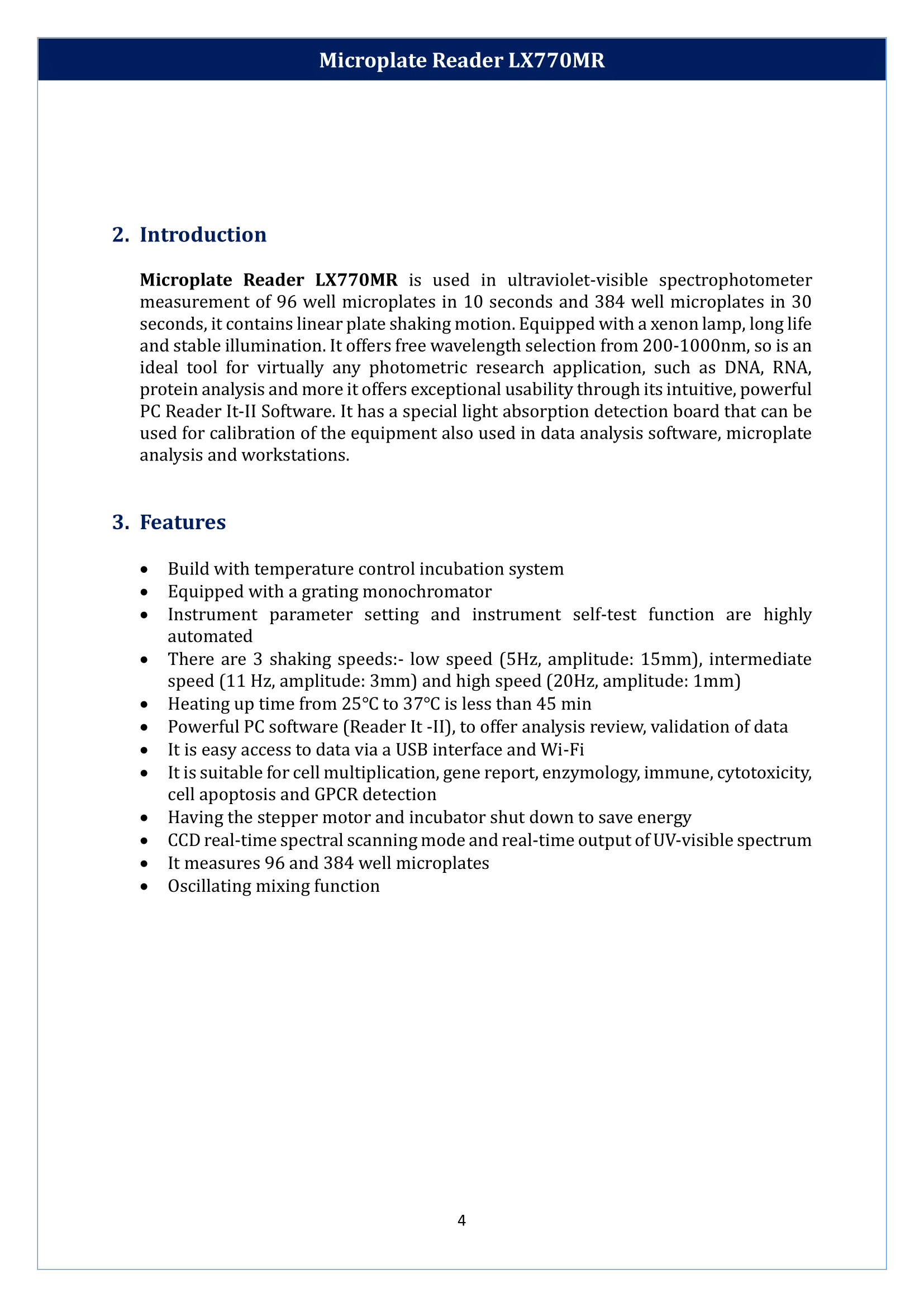 Microplate Reader LX770MR Manual | Labdex